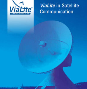 ViaLite Satcom Market Brochure cover | ViaLite Communications